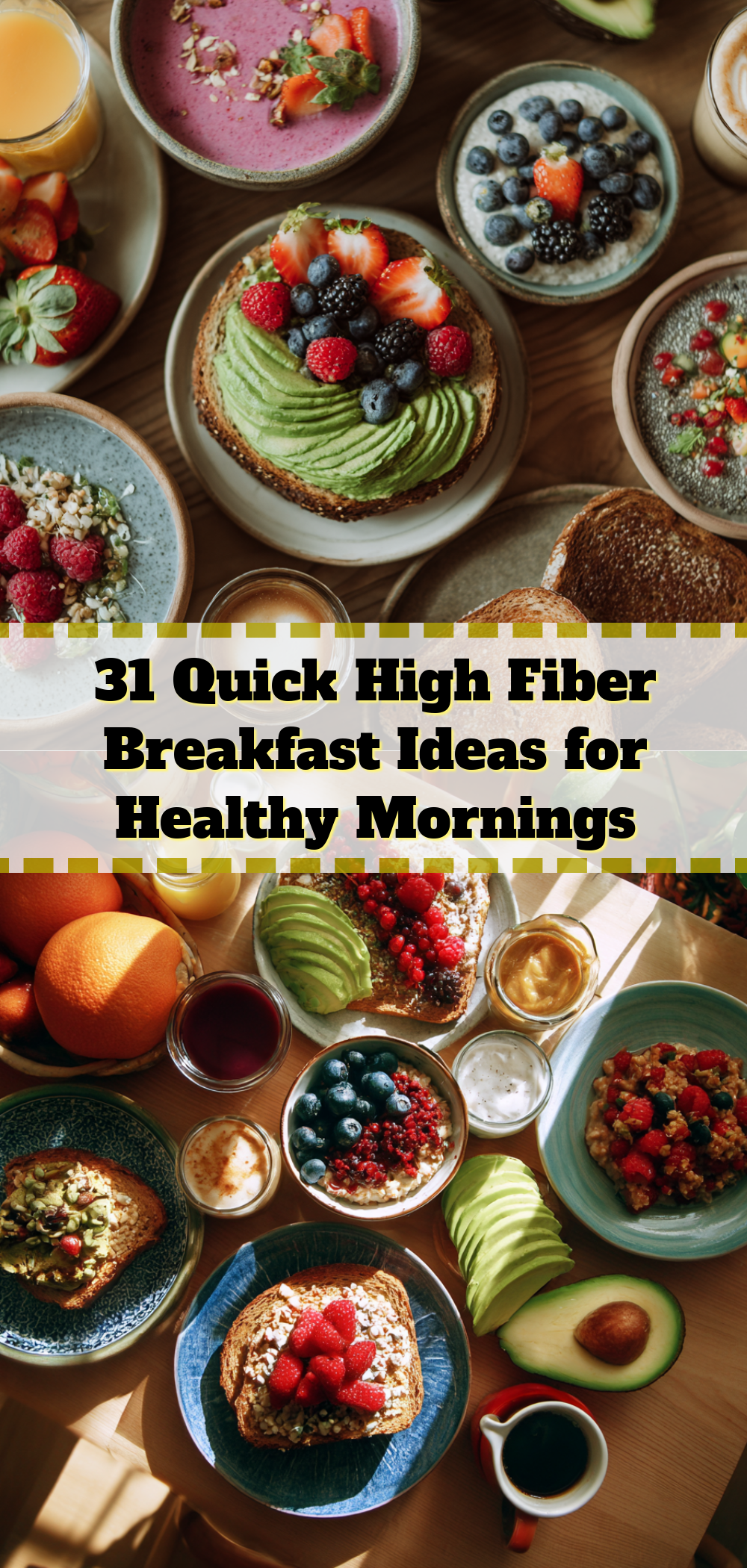 31 Quick High Fiber Breakfast Ideas for Healthy Mornings - topsugarfree.com