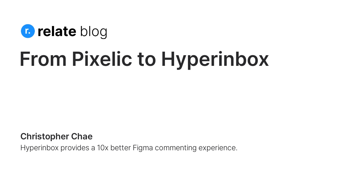 From Pixelic to Hyperinbox