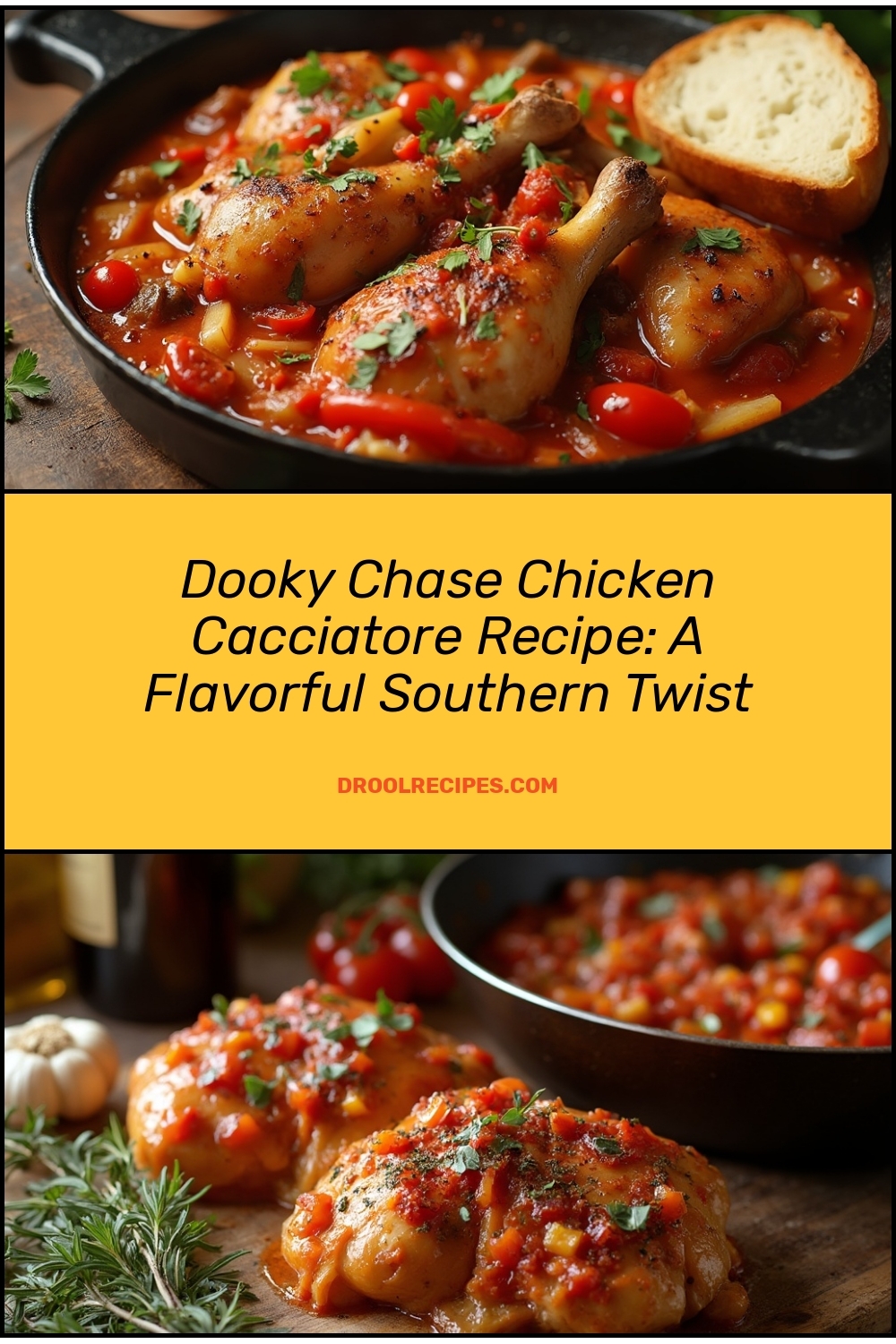 Dooky Chase Chicken Cacciatore Recipe: A Flavorful Southern Twist ...