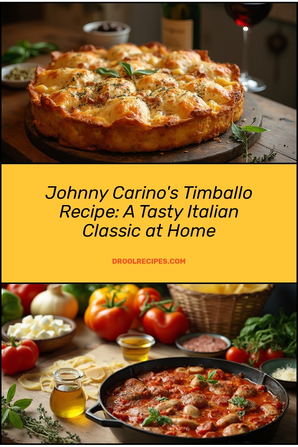 Johnny Carino's Timballo Recipe: A Tasty Italian Classic at Home ...