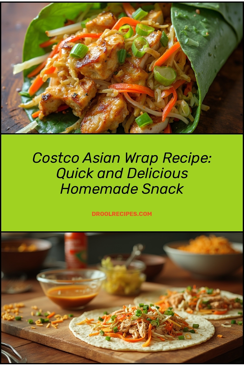 Costco Asian Wrap Recipe: Quick and Delicious Homemade Snack - Drool ...
