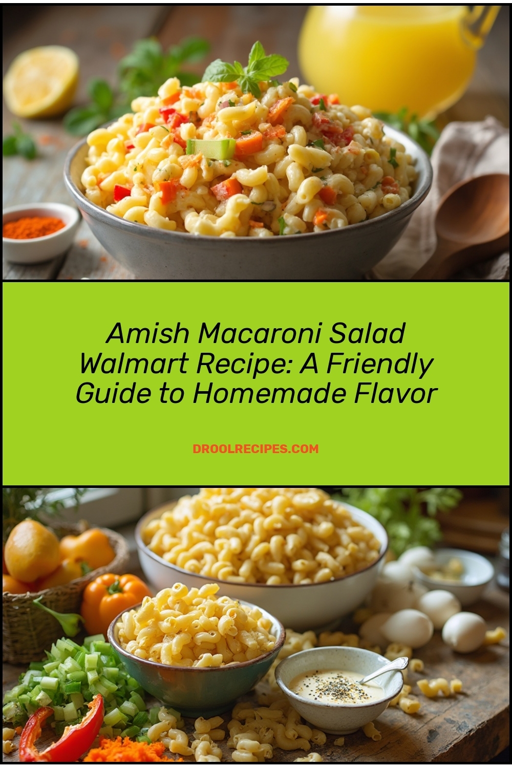 Amish Macaroni Salad Walmart Recipe: A Friendly Guide to Homemade ...