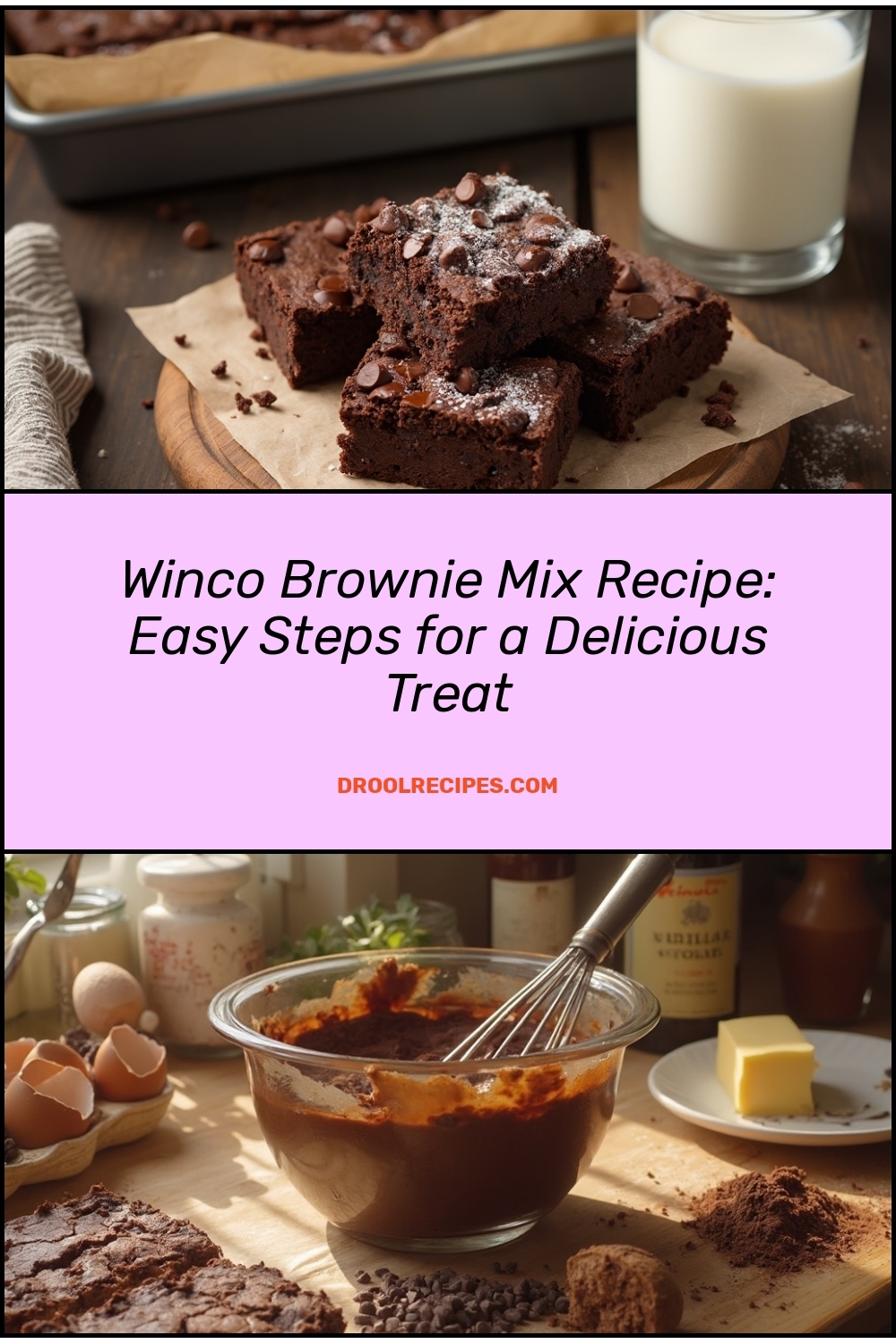 Winco Brownie Mix Recipe: Easy Steps for a Delicious Treat - Drool Recipes