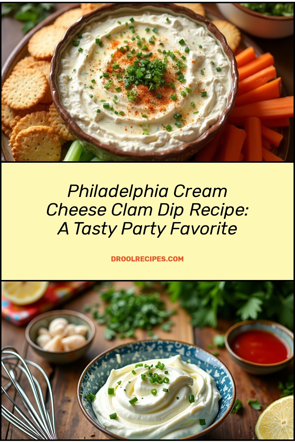 Philadelphia Cream Cheese Clam Dip Recipe: A Tasty Party Favorite ...