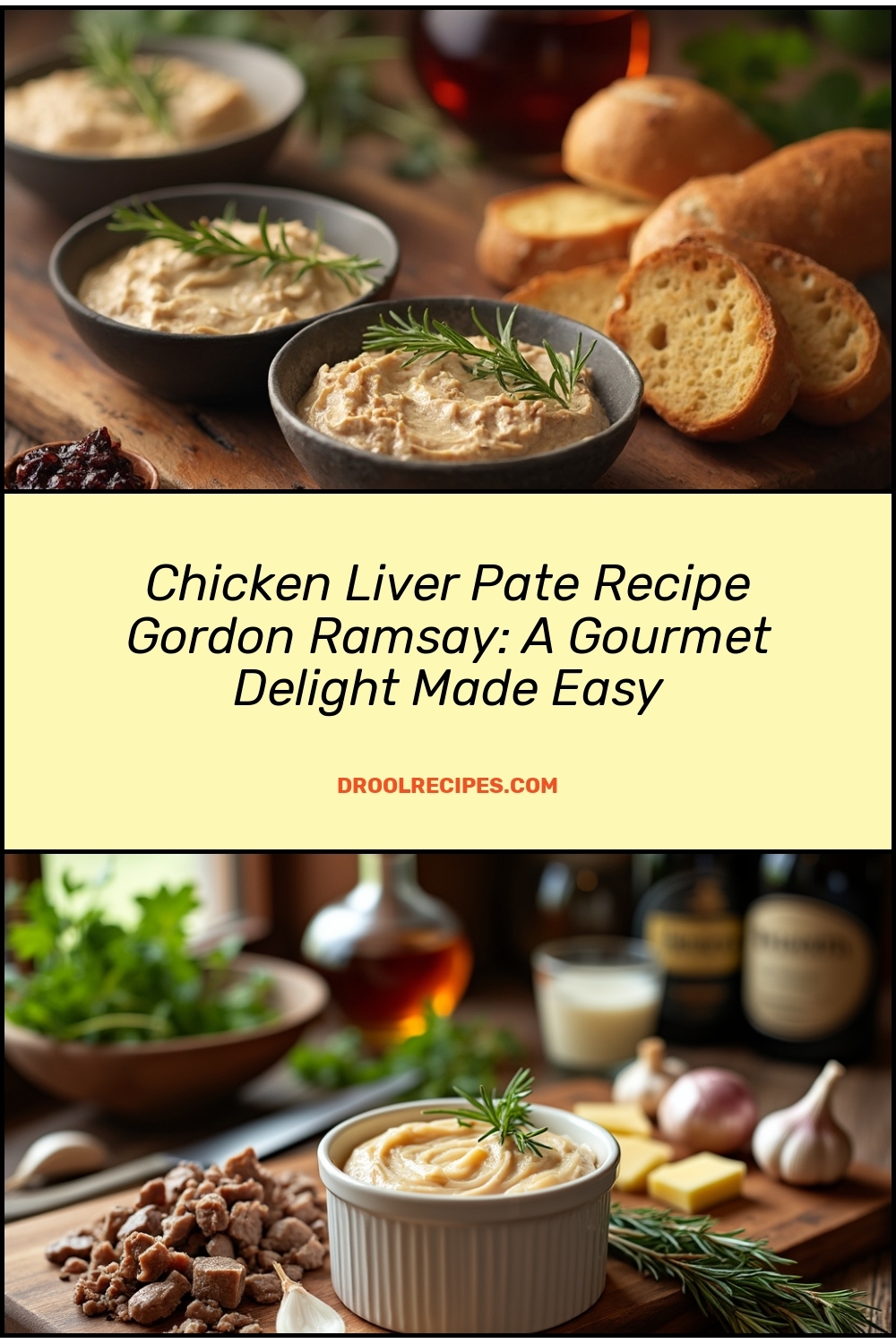 Chicken Liver Pate Recipe Gordon Ramsay: A Gourmet Delight Made Easy ...
