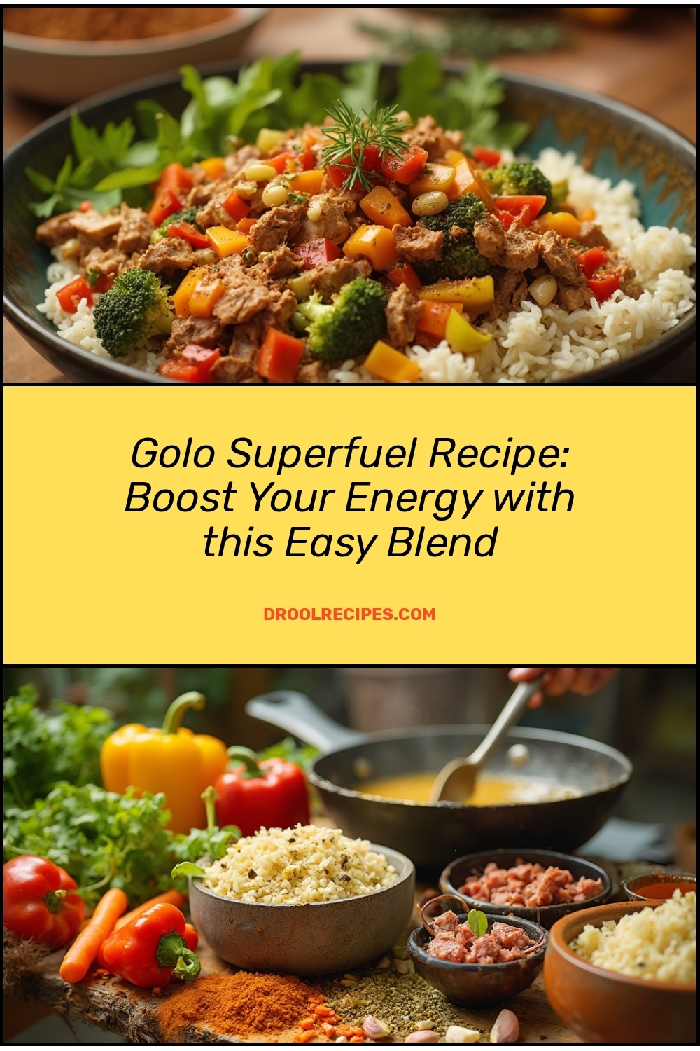 Golo Superfuel Recipe: Boost Your Energy with this Easy Blend - Drool Recipes