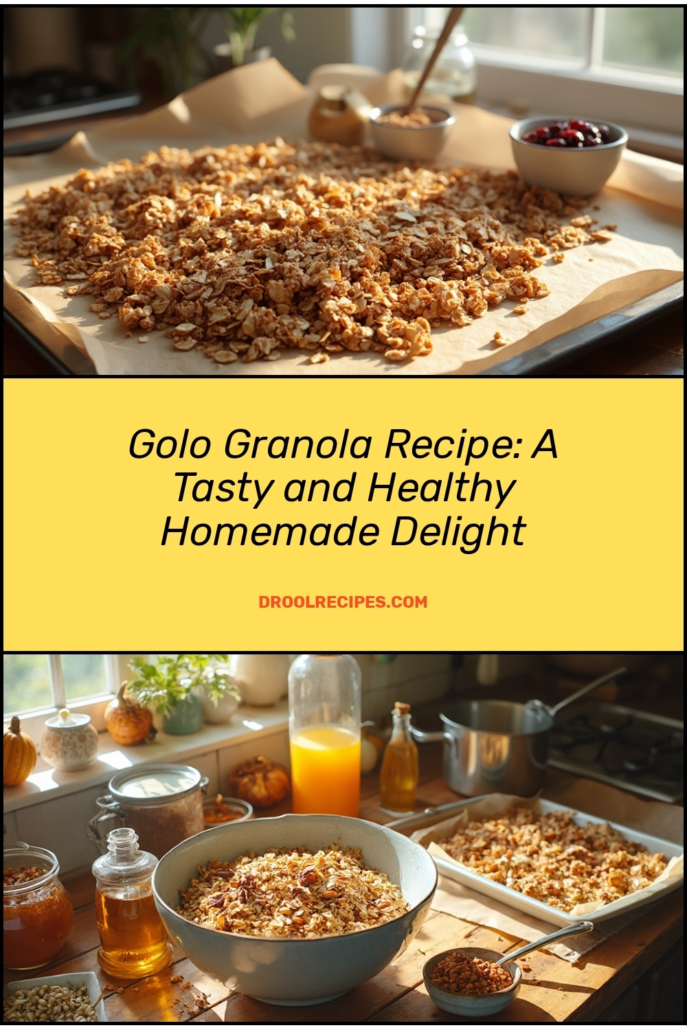 Golo Granola Recipe: A Tasty and Healthy Homemade Delight - Drool Recipes