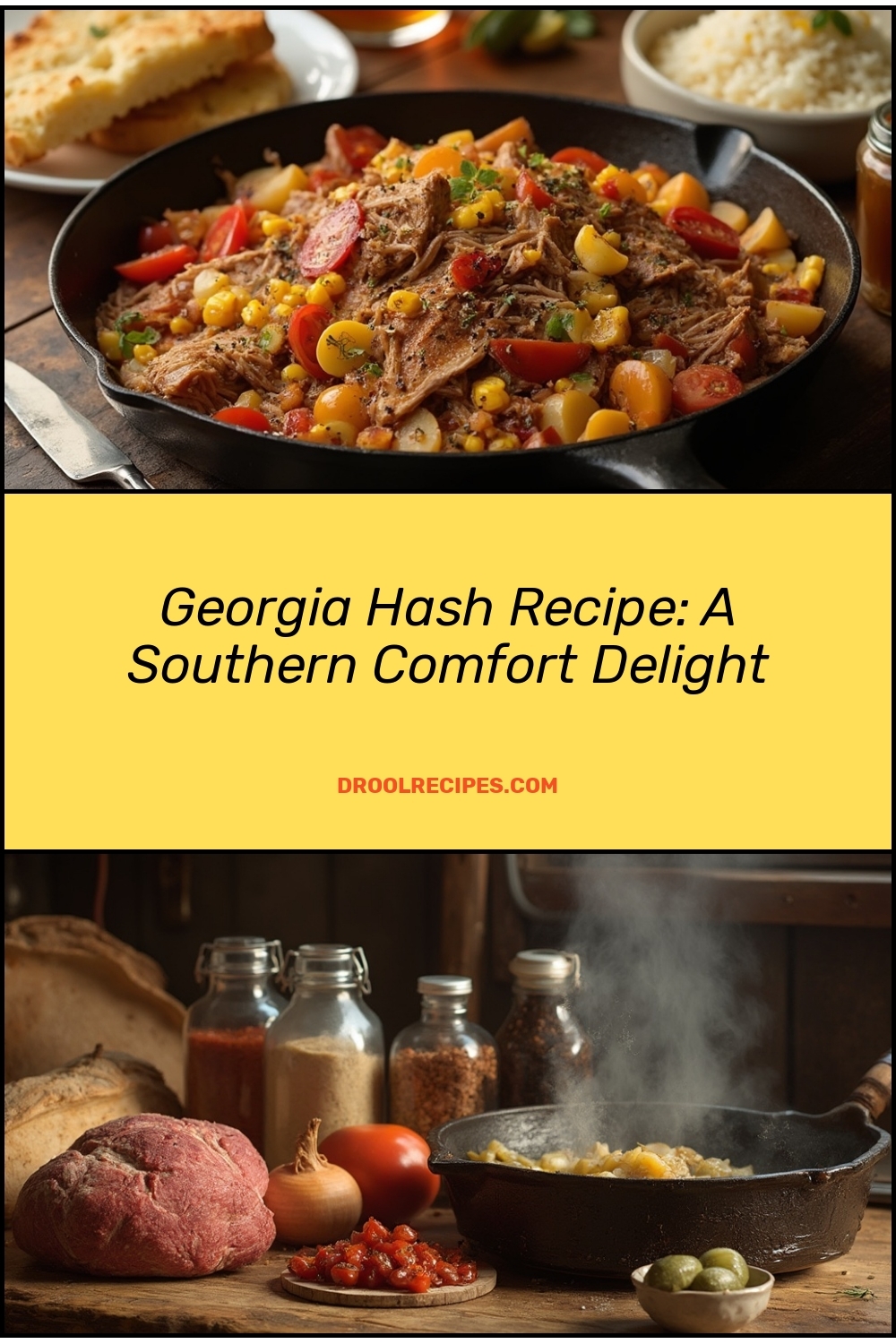Georgia Hash Recipe: A Southern Comfort Delight - Drool Recipes