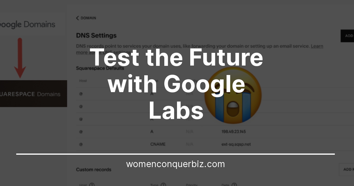 Test the Future with Google Labs