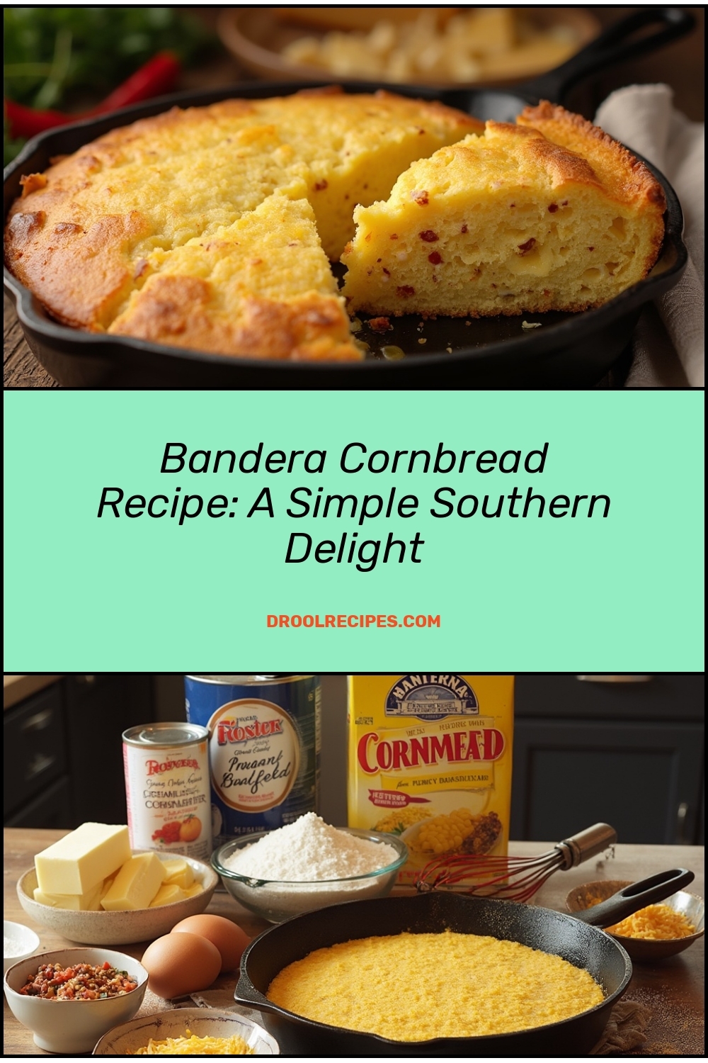Bandera Cornbread Recipe: A Simple Southern Delight - Drool Recipes